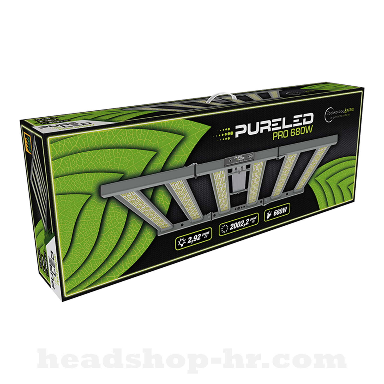 PURE LED PRO 680W LUMINAIRE - Headshop HR